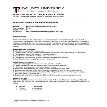 English 1 course outline | DOCX