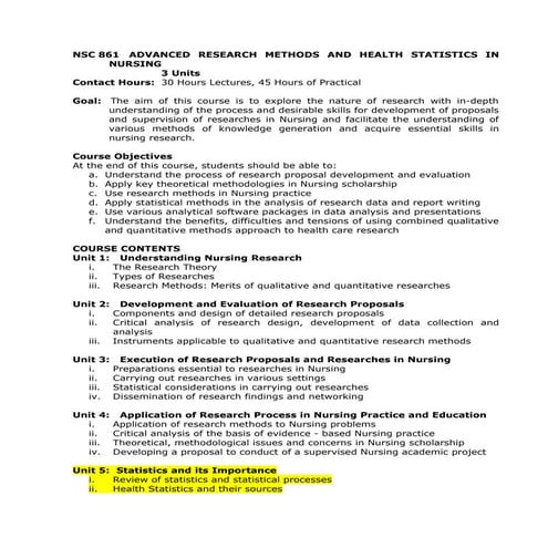 412923904-Unit-Plan-Msc-Nursing-1st-Year.doc
