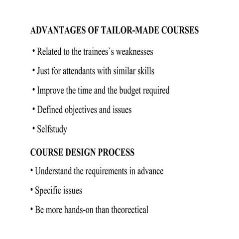 Course Presentation | PPT
