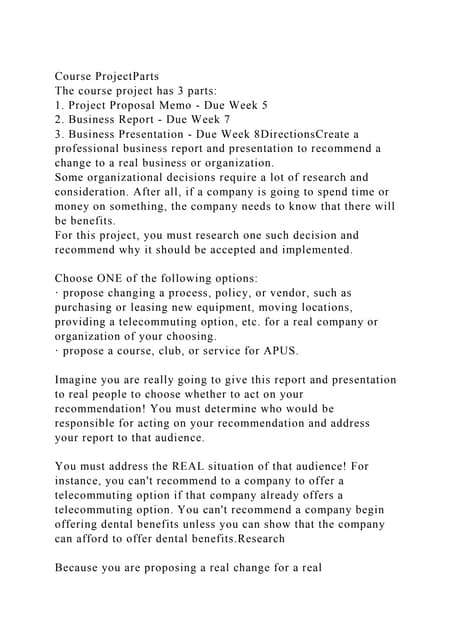 General outline of a proposal for final year project1 | PDF