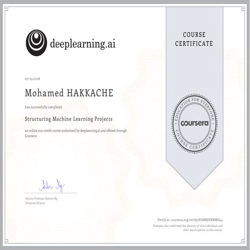 Structuring Machine Learning Projects | PDF