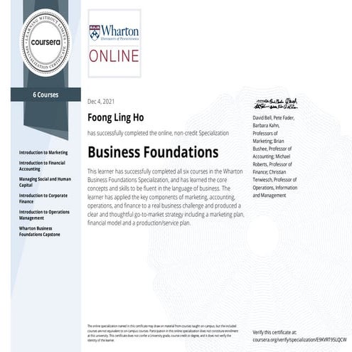 Business Foundations | PDF