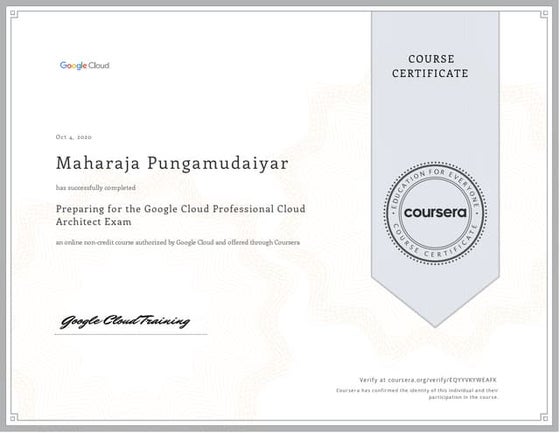 Coursera - Architecting with Google Compute Engine | PPT