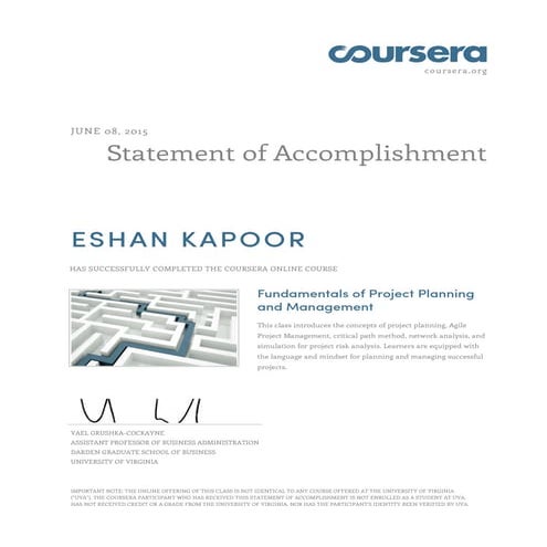 Fundamentals of Project Planning and Management | PDF