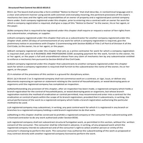 Technical Journal: SB800 Guide To Requirements And Response Strategies ...