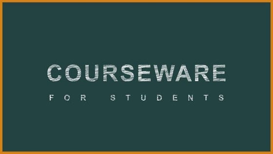 COURSEWARE COURSEWARE COURSEWARE COURSEWARE | PPT