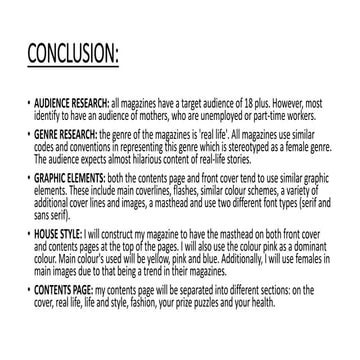 Coursework conclusion | PPT