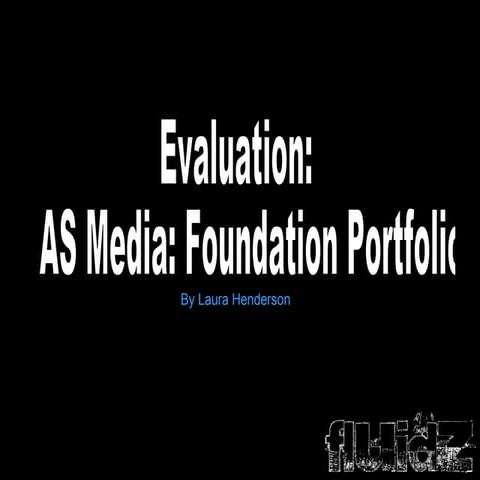 Coursework Evaluation Presentation | PPT