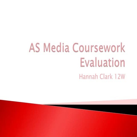 AS Coursework Evaluation | PPTX | Adult Contemporary Music | Music