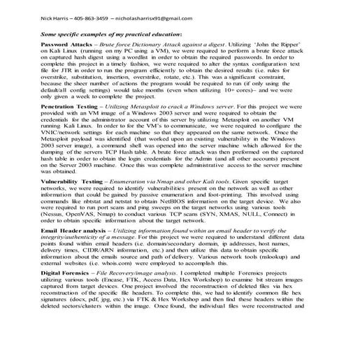 Coursework examples | DOCX