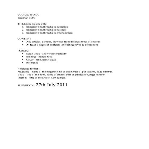 Course work ict | PDF