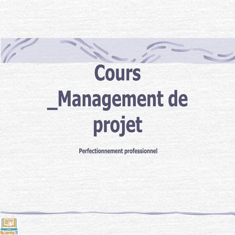 GESTION DE PROJET & DEFINITION GESTION DE PROJET | PDF