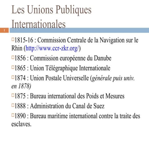 David Mitrany et le fonctionnalisme | PPT