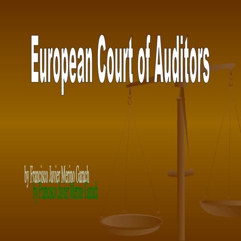 Court of auditors | PPT