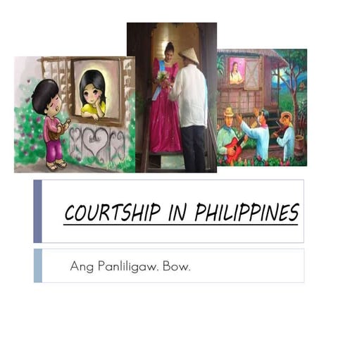 Courtship in Philippines | PPTX