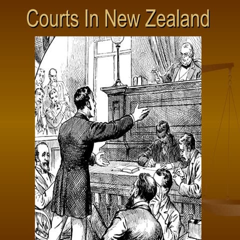 Courts in new zealand | PPT