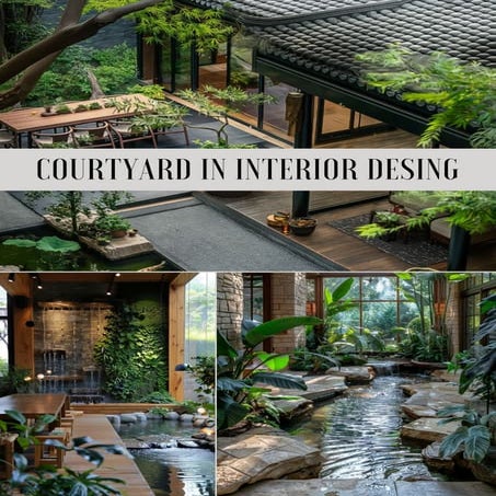 Green Havens: Integrating Nature Through Courtyard Design | PDF
