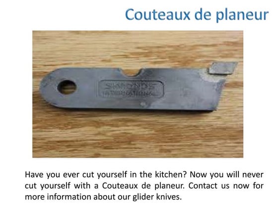 Couteaux de planeur | PPTX