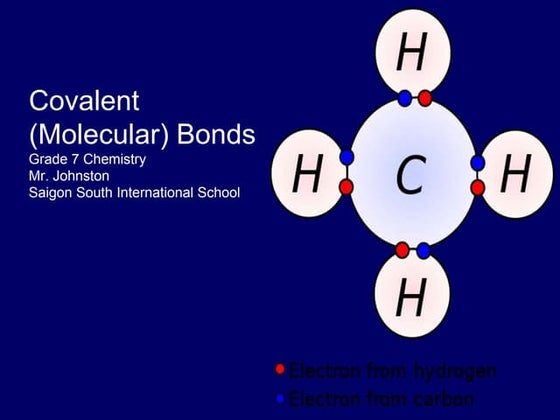 covalent bond | PPT | Chemistry | Science
