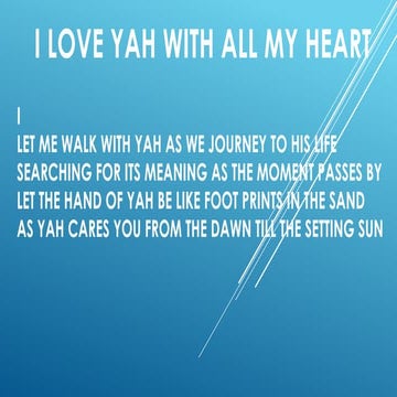 COVENANT A SONG FOR PROMISES AND FAITHFULLNESS | PPTX