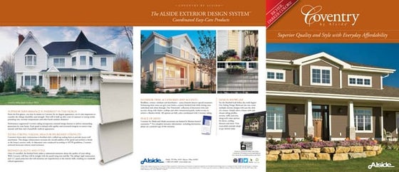 Alside Superspan trifold | PDF | Home & Garden