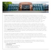 Coventry University, United Kingdom | PDF