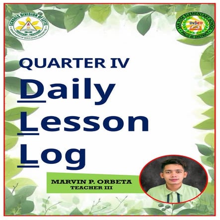 Cover Page for DepEd Rcords and Reports 2025 | PPTX