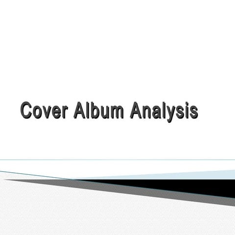 Cover album analysis | ODP