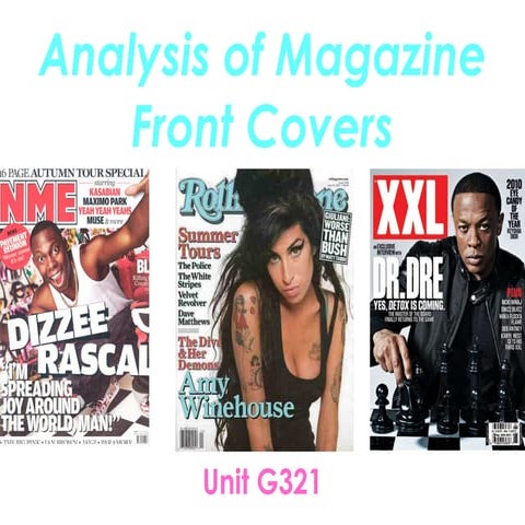 Cover analysis | PPT