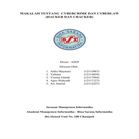 Cover cybercrime | DOCX