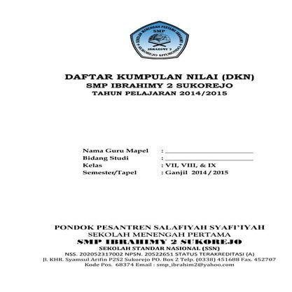 Cover dkn 2014 | DOC