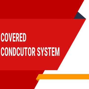 Covered conductor | PPTX