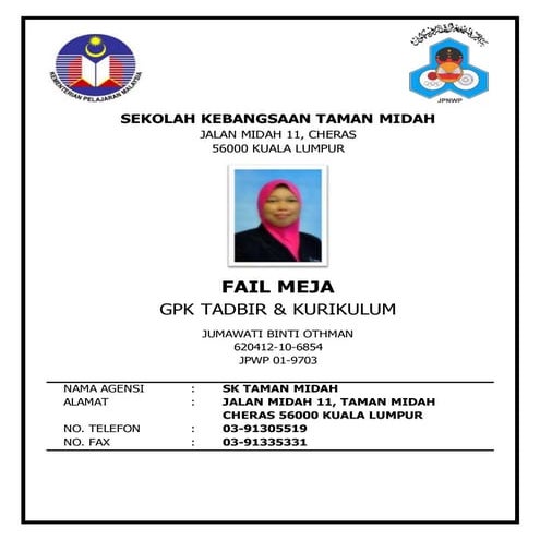 Cover fail meja 2015 | DOCX