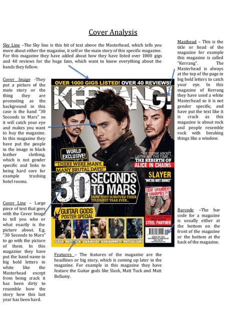 Magazine cover powerpoint | PPT