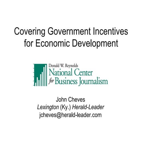 PPT Item # 12 - Establishment of Eco. Dev. Policy Powerpoint | PDF