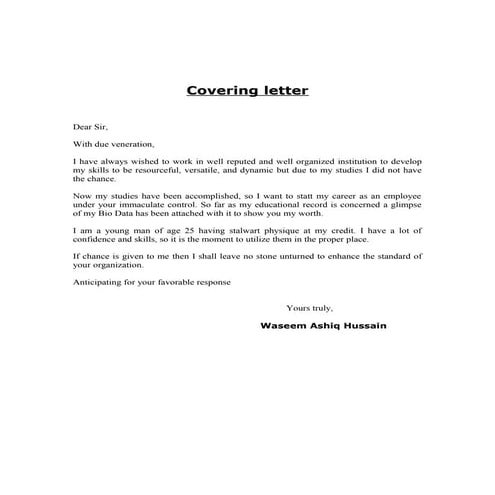 Resume SAMPLE | DOC