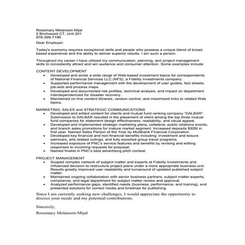 Sean Fitzgerald Resume | DOC