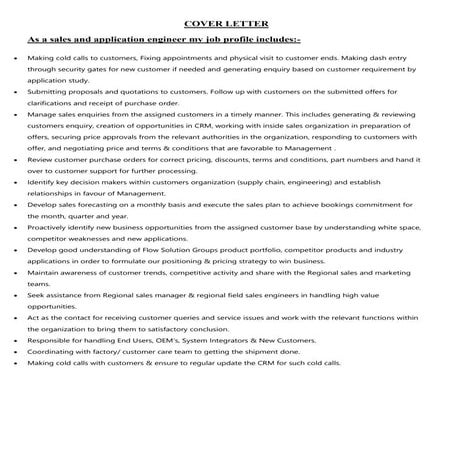 Cover letter | PDF