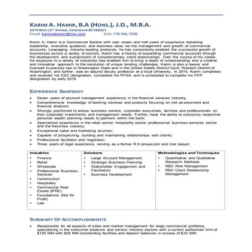 UW Resume | PDF