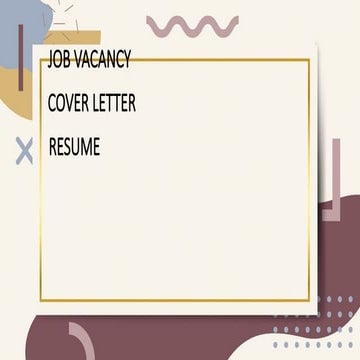 HOW TO MAKE A GOOD COVER LETTER BASED ON ATS | PPTX