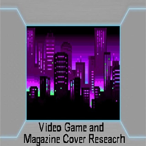 Game cover and magazine analysis | PPTX