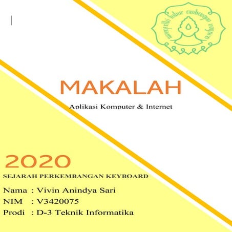 Cover Makalah | PDF