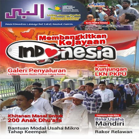 NEWSLETTER LAZNas Chevron Karyawan Muslim Chevron Rumbai 2015 | PDF