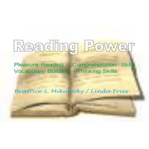 Cover of reading power | PDF