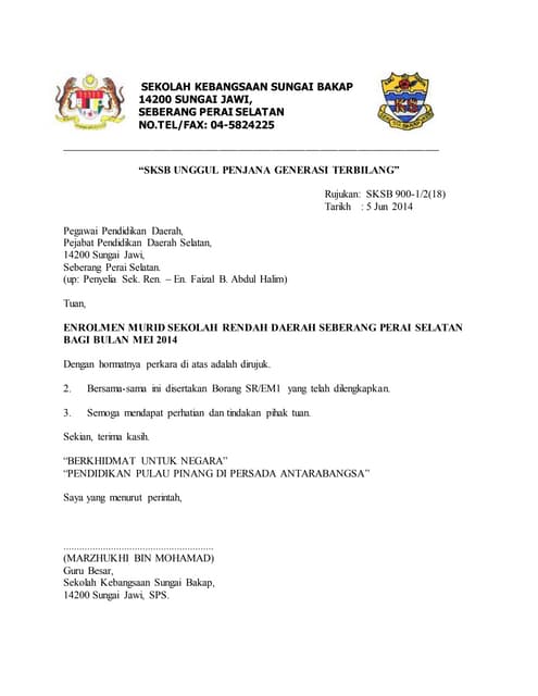 Surat jemputan program jom ke sekolah skpm | DOCX