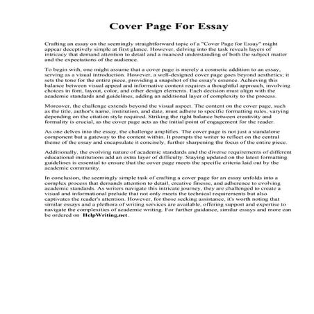 Cover Page For Essay.pdf