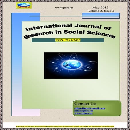 Cover page ijmie_may_2012 | PDF