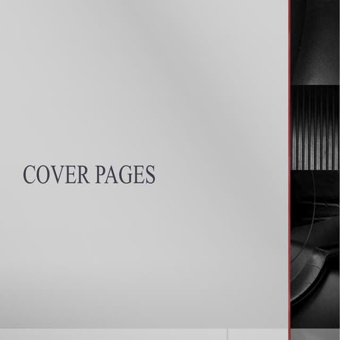 Key terms of a magazine front cover | PPTX