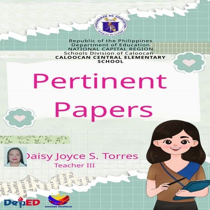cover paper for reclassification t1, t2, t3,t4 .... | PPTX