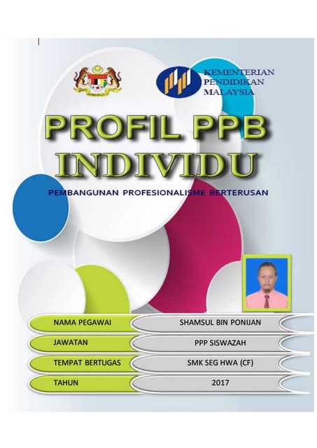 PROFIL PPB INDIVIDU 11 DEPAN msword | PDF